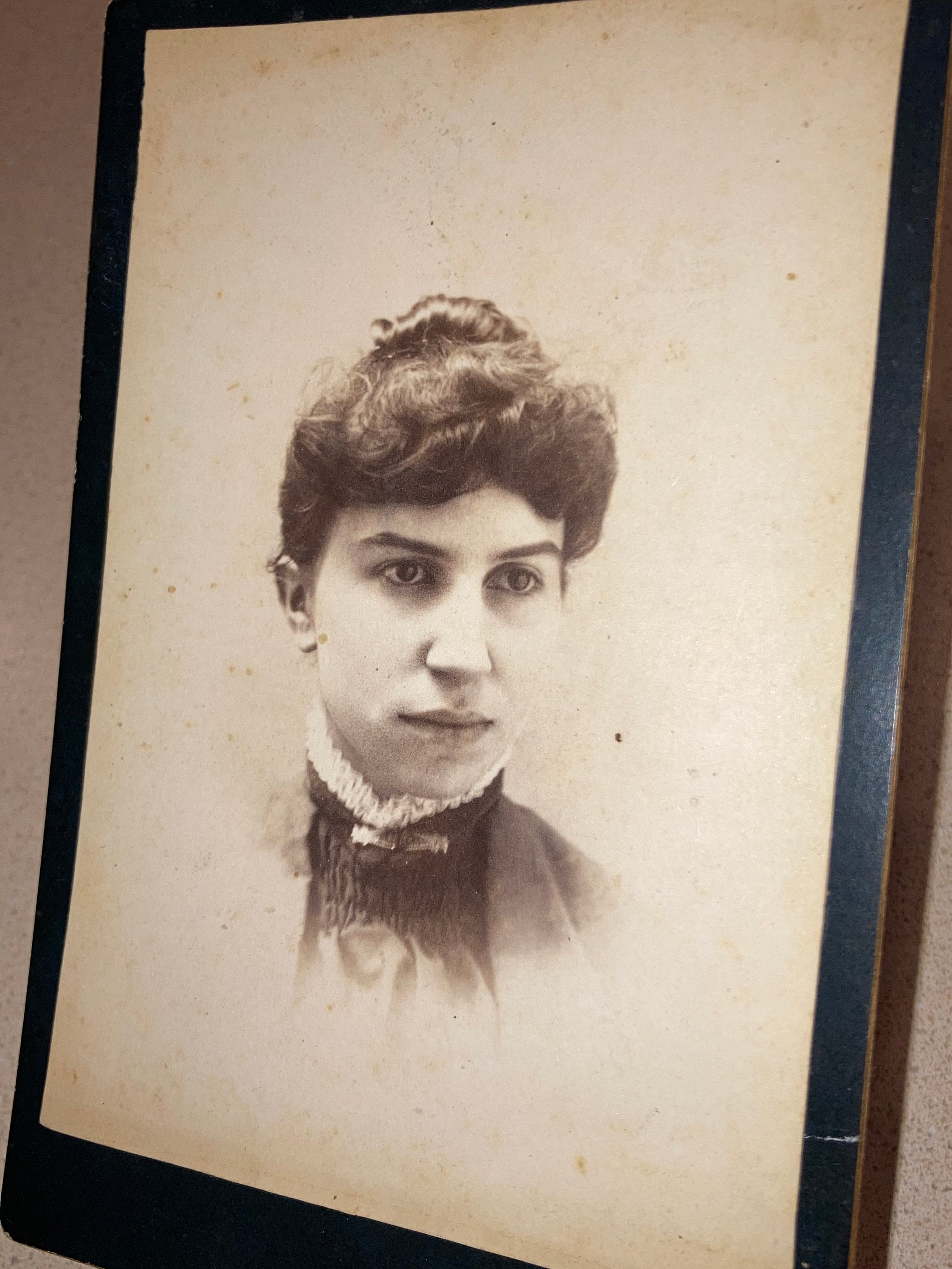 Group of 8 different Victorian Cabinet Cards; 19th Century Photographs