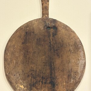 Antique Country Primitive Carved Wooden Breadboard, Original Untouched ...