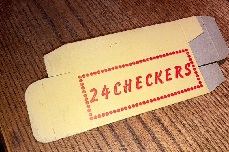 Vintage 1950's Coca Cola Cardboard Checkers Boxes NOS - Etsy