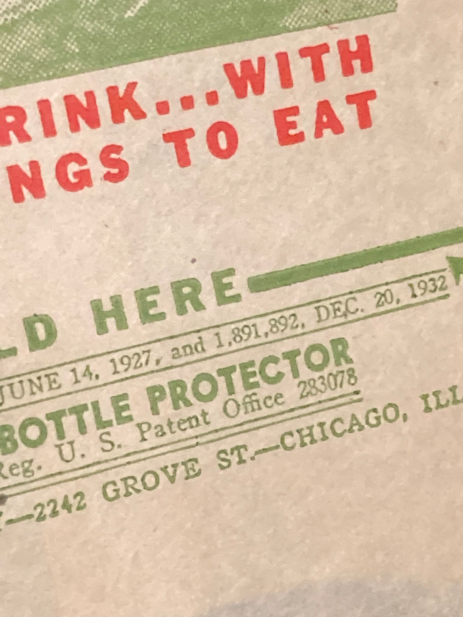 Vintage Coca Cola Dry Server Bottle Drip Protector Sleeve Featuring ...