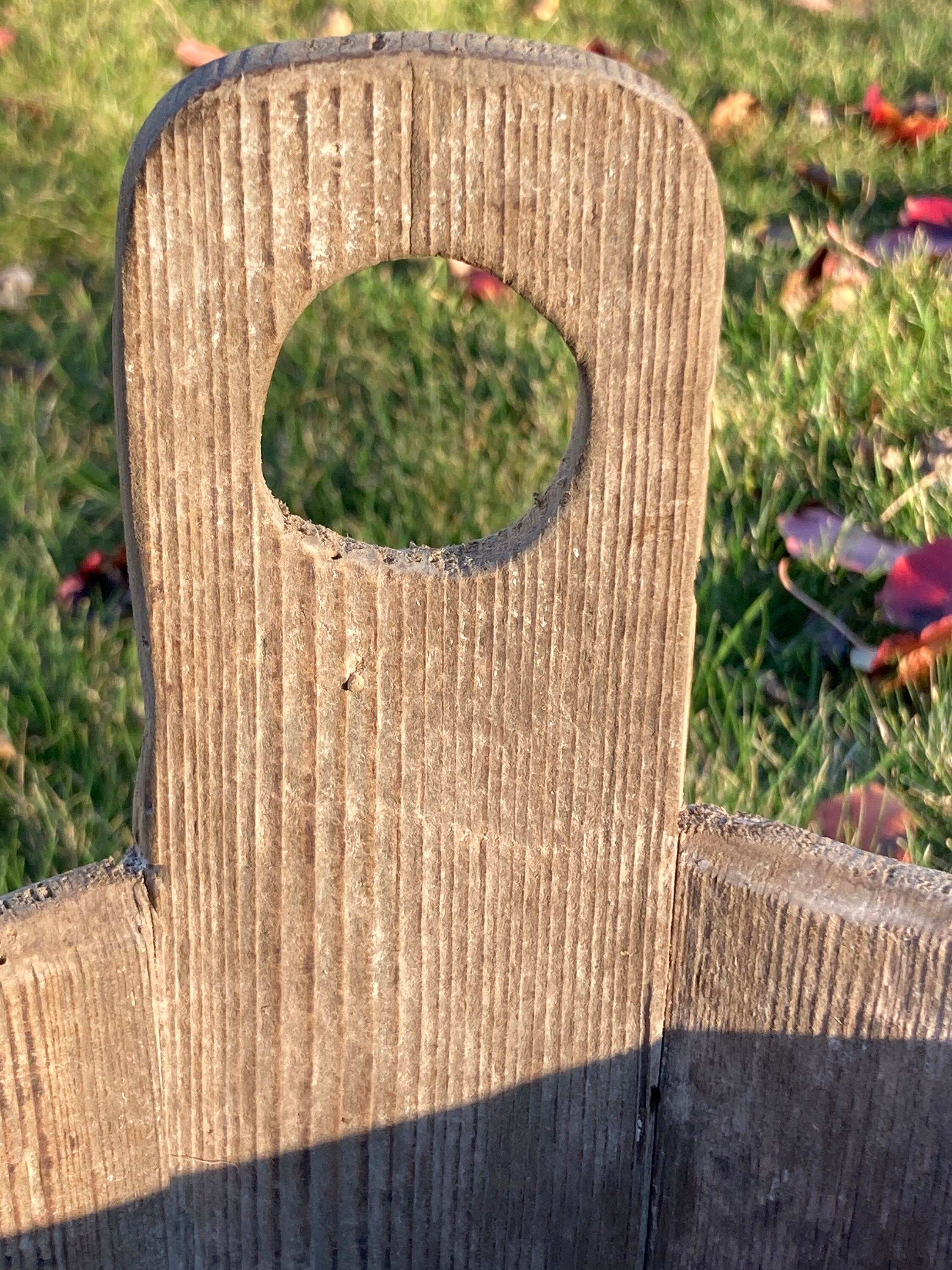 Antique Country Primitive Staved Wooden Piggin Bucket, Original Dark ...