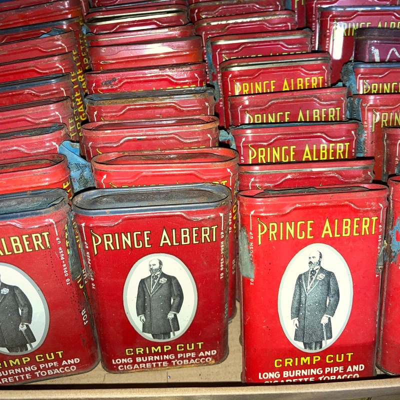 Prince Albert Tobacco Tin - Etsy