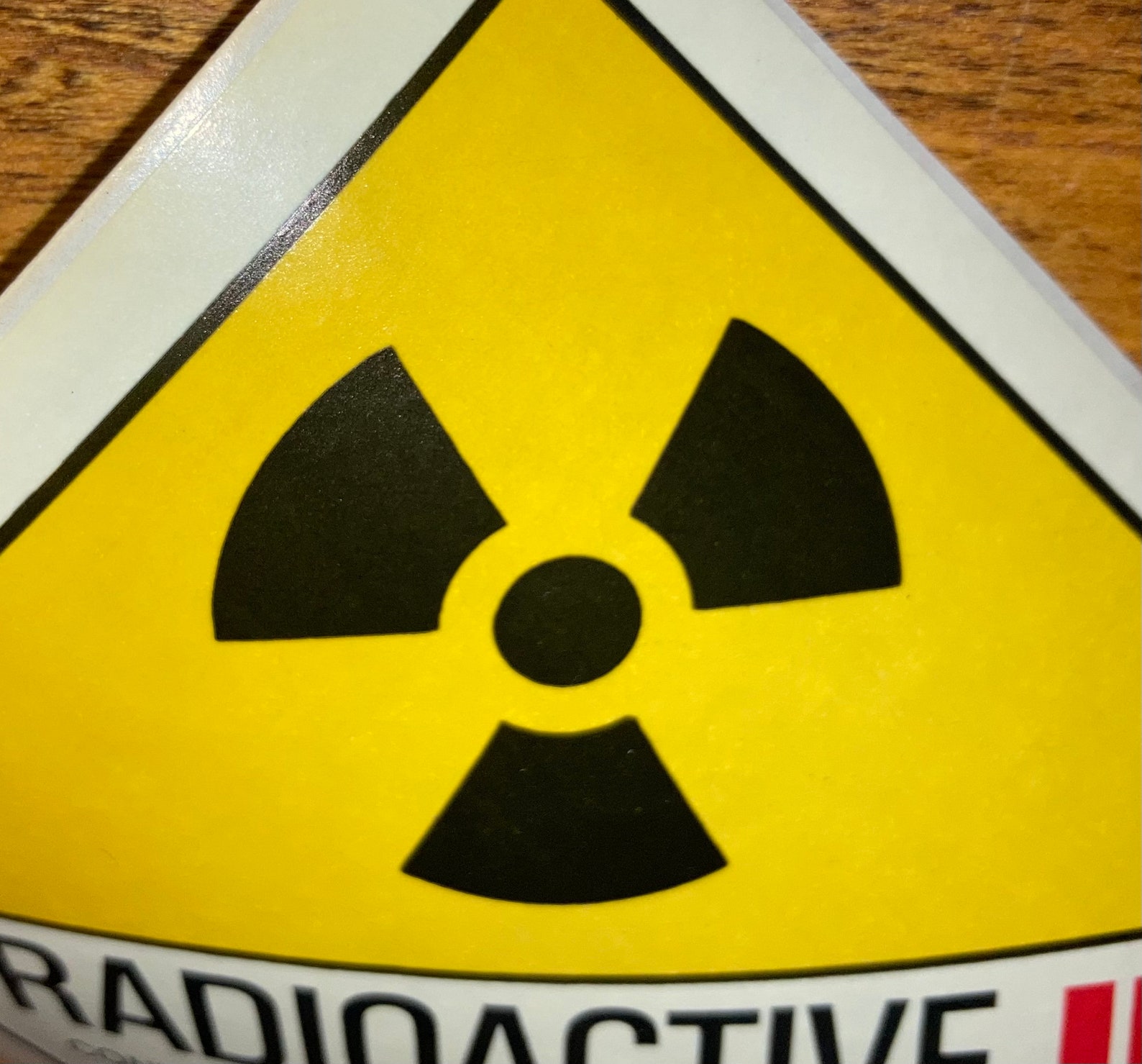 Vintage 4 RADIOACTIVE Decals DOT Transportation Hazard | Etsy