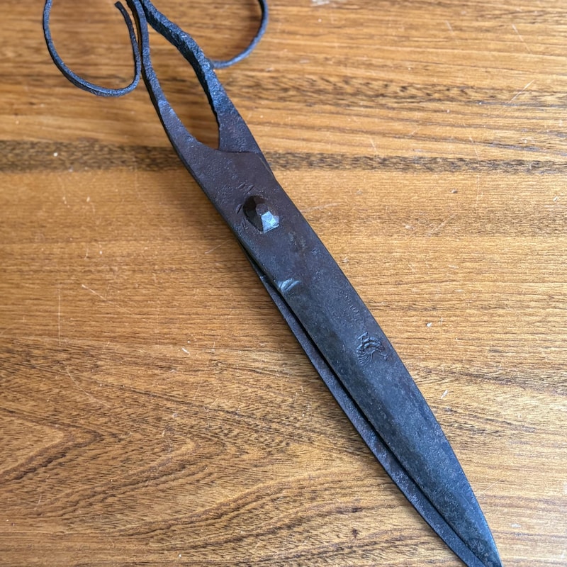 Large Antique Forged Iron - Etsy