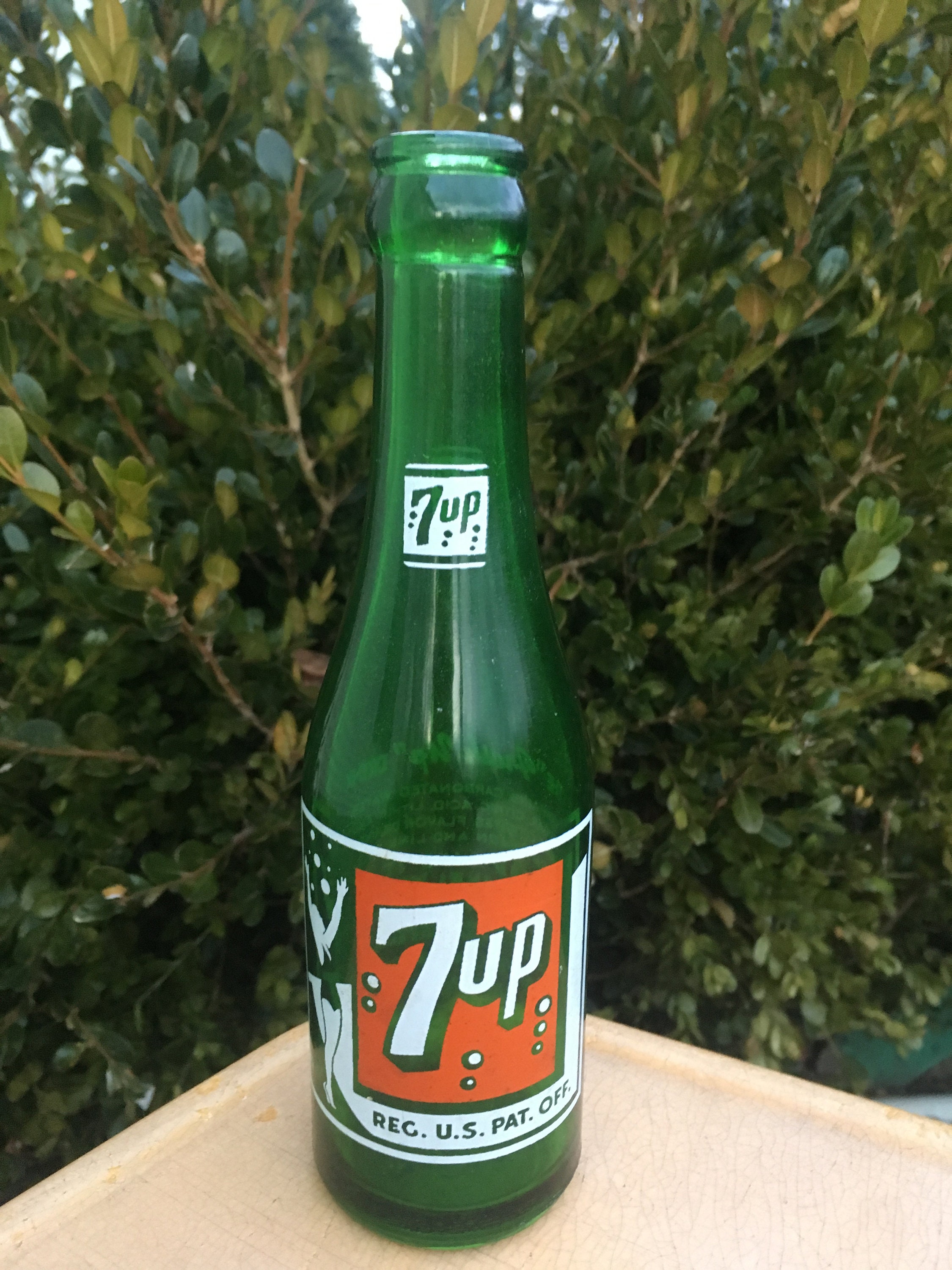 Vintage 1948 7up Soda Pop Bottle