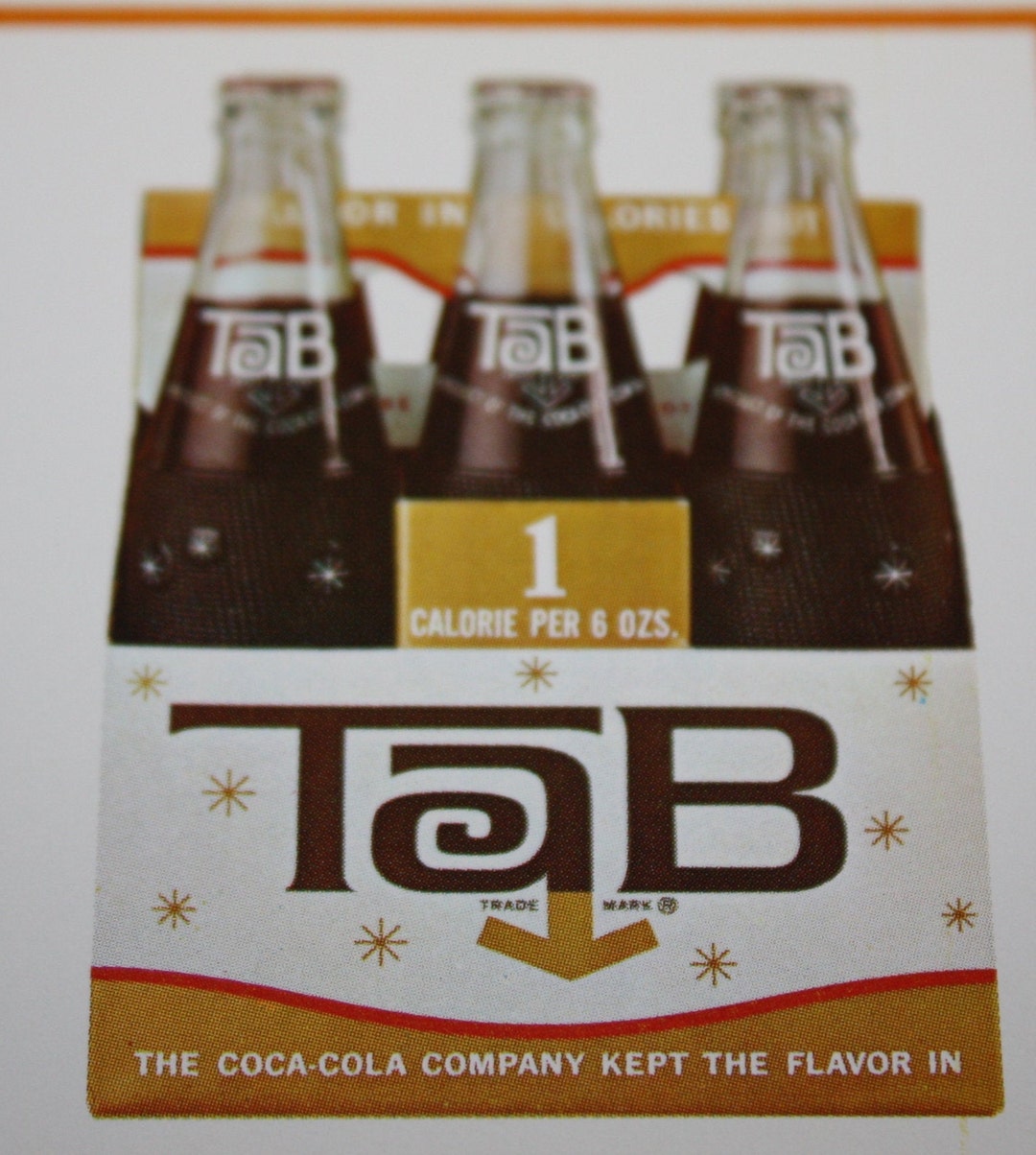 Vintage 1963 Tab Cola: Original 10 Cents off 6 Pack Coupon! - Etsy
