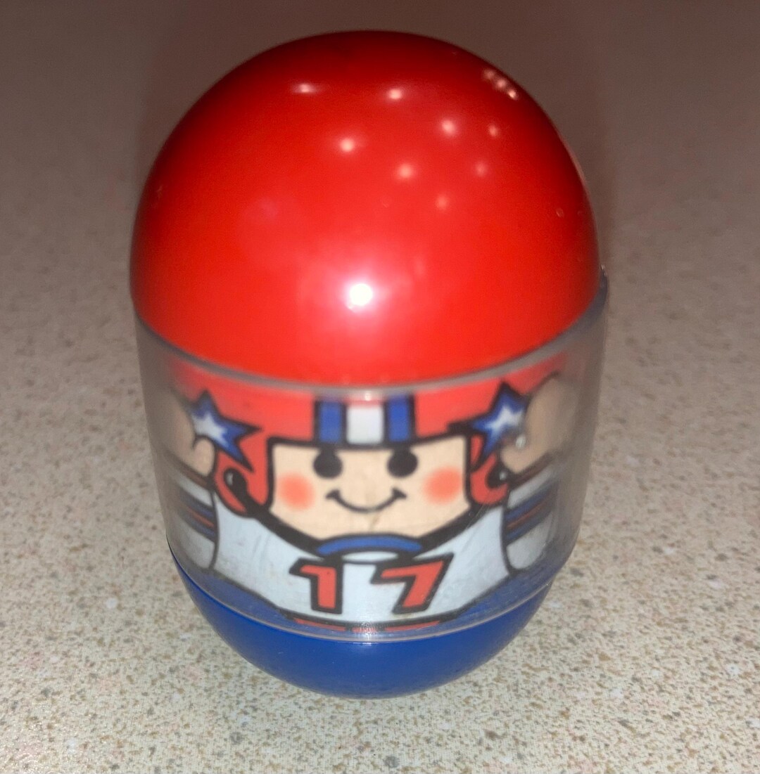 Vintage 1977 Weeble, Hasbro, Playskool, Original Toys: Football Player ...