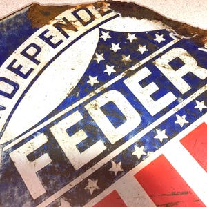 Antique Porcelain Federal Telephone Independent Service Pay Station ...