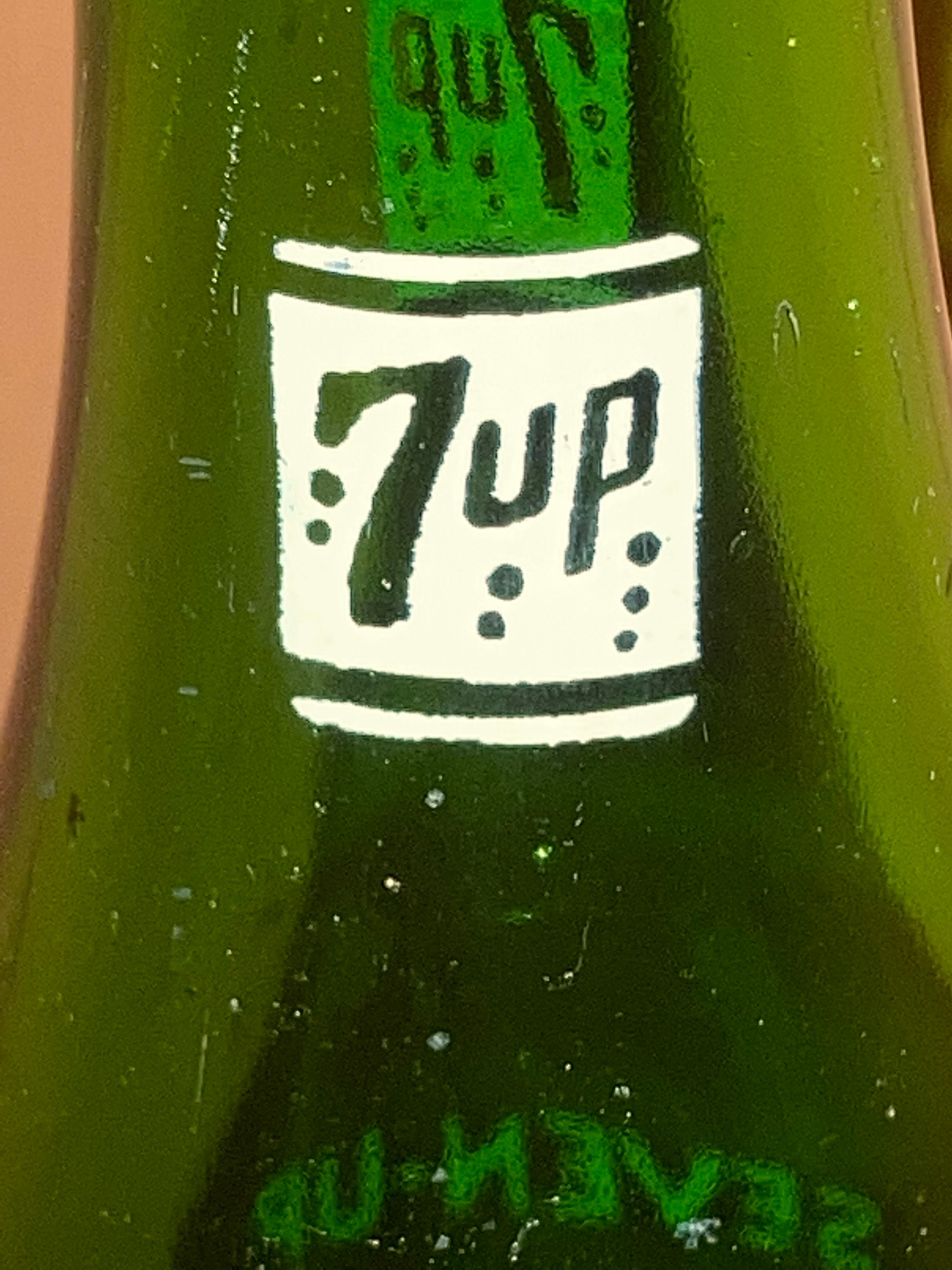 Vintage 7up Bottle