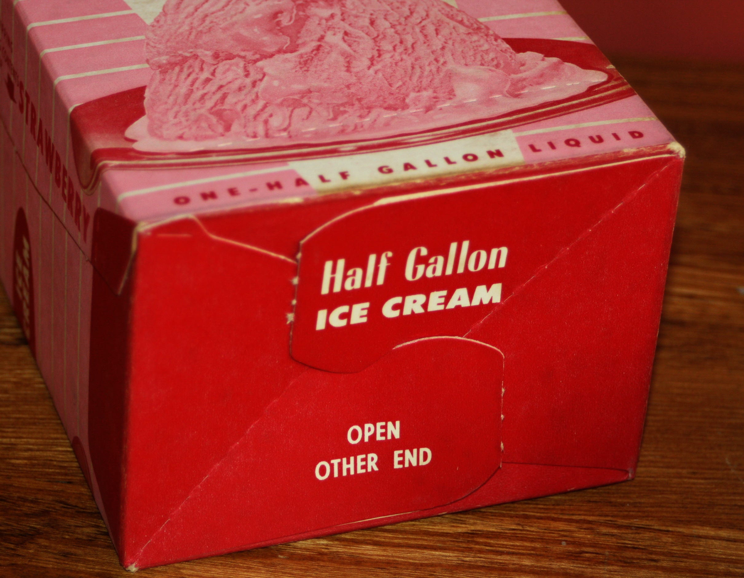 Vintage Dairy Advertising: 1950s Ice Cream Cartons, New Old Stock Ice ...