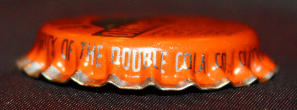 Lot of 6 Vintage JUMBO ORANGE SODA Bottle Caps Unused Double - Etsy