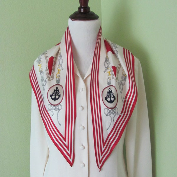 Nautical Scarf - Etsy