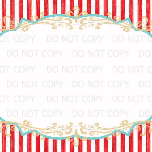 Printable DIY Vintage Circus Souvenier Sign 8.5 X - Etsy