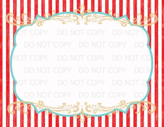 Blank Carnival Signs