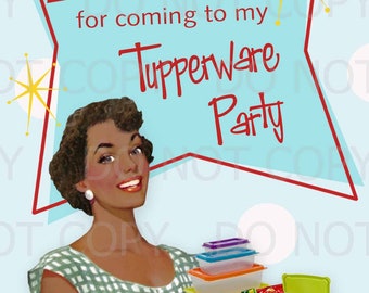 Printable Tupperware Party Invitations - Etsy Australia