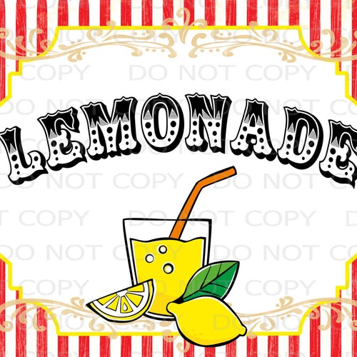 Printable DIY Vintage Circus Souvenier Sign 8.5 X - Etsy