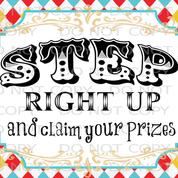 Step Right Up - Etsy