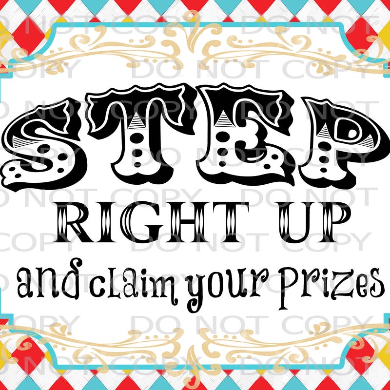 Step Right Up - Etsy