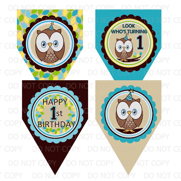 Owl Banner - Etsy