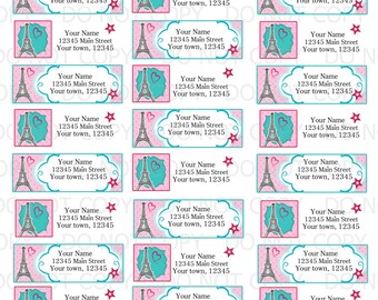 Paris Labels - Etsy