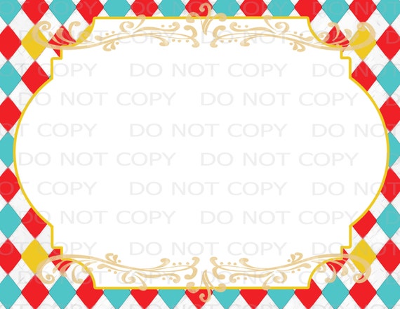 Vintage Carnival Border