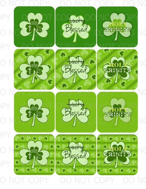 Printable DIY Christian Religious St. Patrick's Day - Etsy