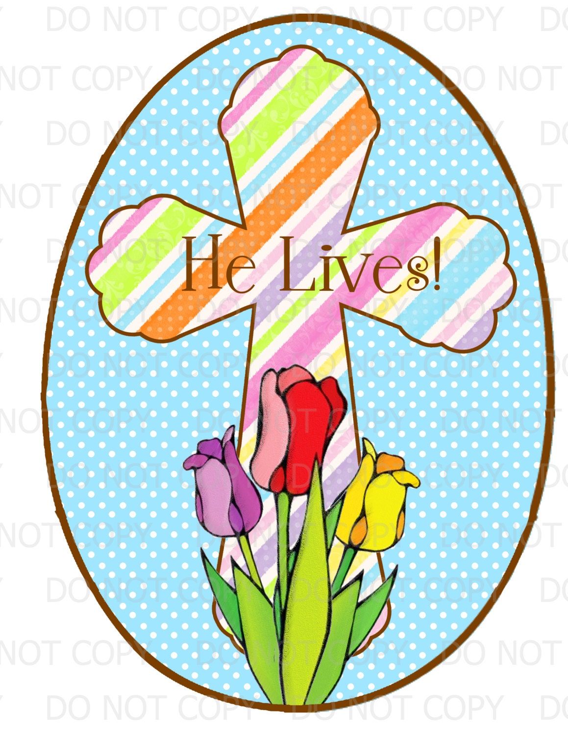 Printable DIY Easter Christian Religious Theme Egg Prints | Etsy