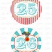 Printable Diy Vintage Circus Table Numbers 17 Through 26 - INSTANT ...