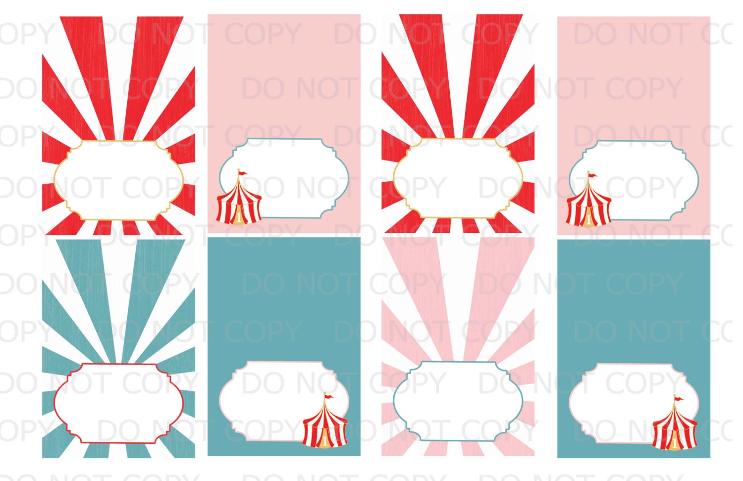 Printable DIY Circus Party Directional Sign and Arrows | Etsy