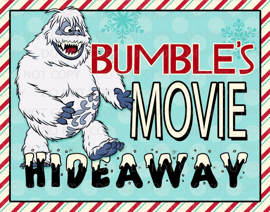 Printable Christmas Rudolph Inspired Bumble's Movie - Etsy