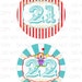 Printable Diy Vintage Circus Table Numbers 17 Through 26 - INSTANT ...