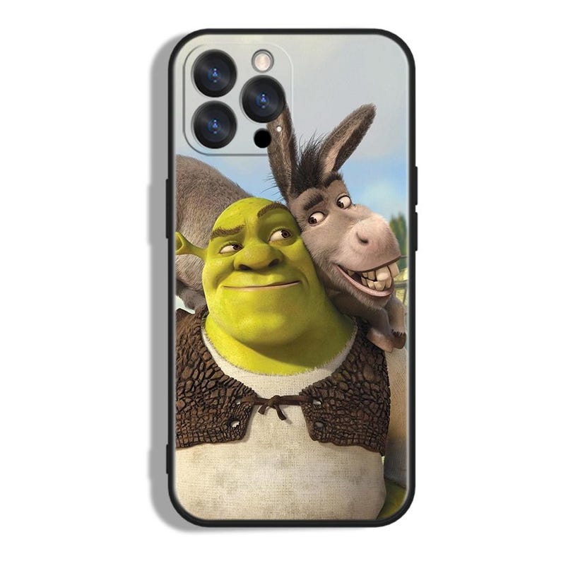 Shrek Cartoon Movie Fairy Tale Saga Custom Protective Phone Case ...