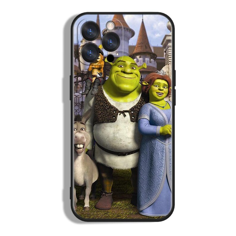 Shrek Cartoon Movie Fairy Tale Saga Custom Protective Phone Case ...