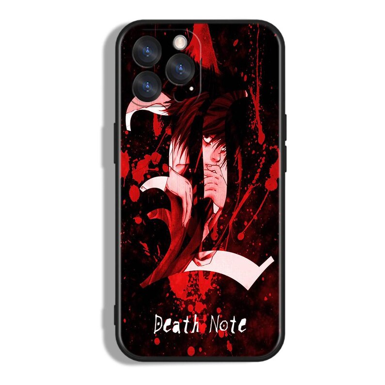 Dark Anime Holds Silent Fate Custom Protective Phone Case ~ Compatible ...