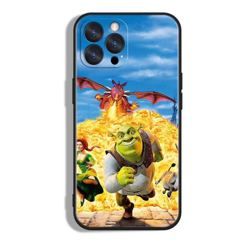 Shrek Cartoon Movie Fairy Tale Saga Custom Protective Phone Case ...