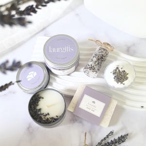 Lavender Spa Gift Box – Luxury Self Care Set for Women, Relaxation ...