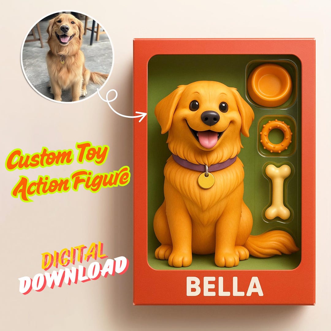 Custom Pet Action Figure, Turn Your Pet Into an Action Figure ...