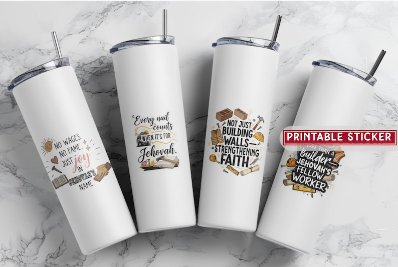 JW LDC Clipart Bundle – 5 Inspirational Png Designs, Local Design ...