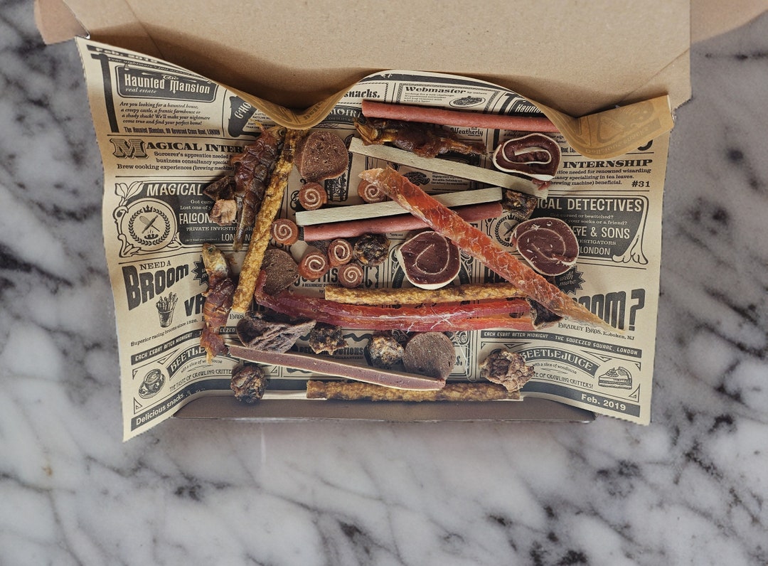 Cat Treat Box, Natural Dried Meat, Healthy Pet Snacks - Etsy