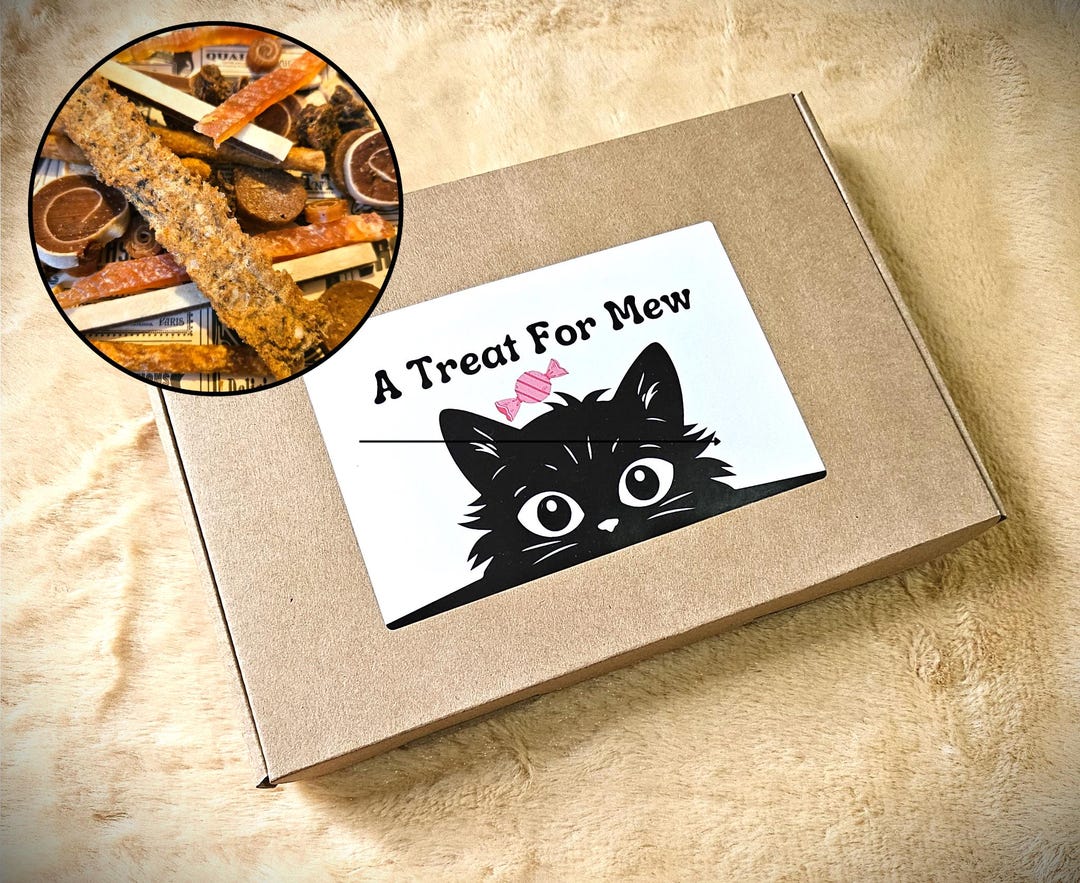 Cat Treat Box, Natural Dried Meat, Healthy Pet Snacks - Etsy UK