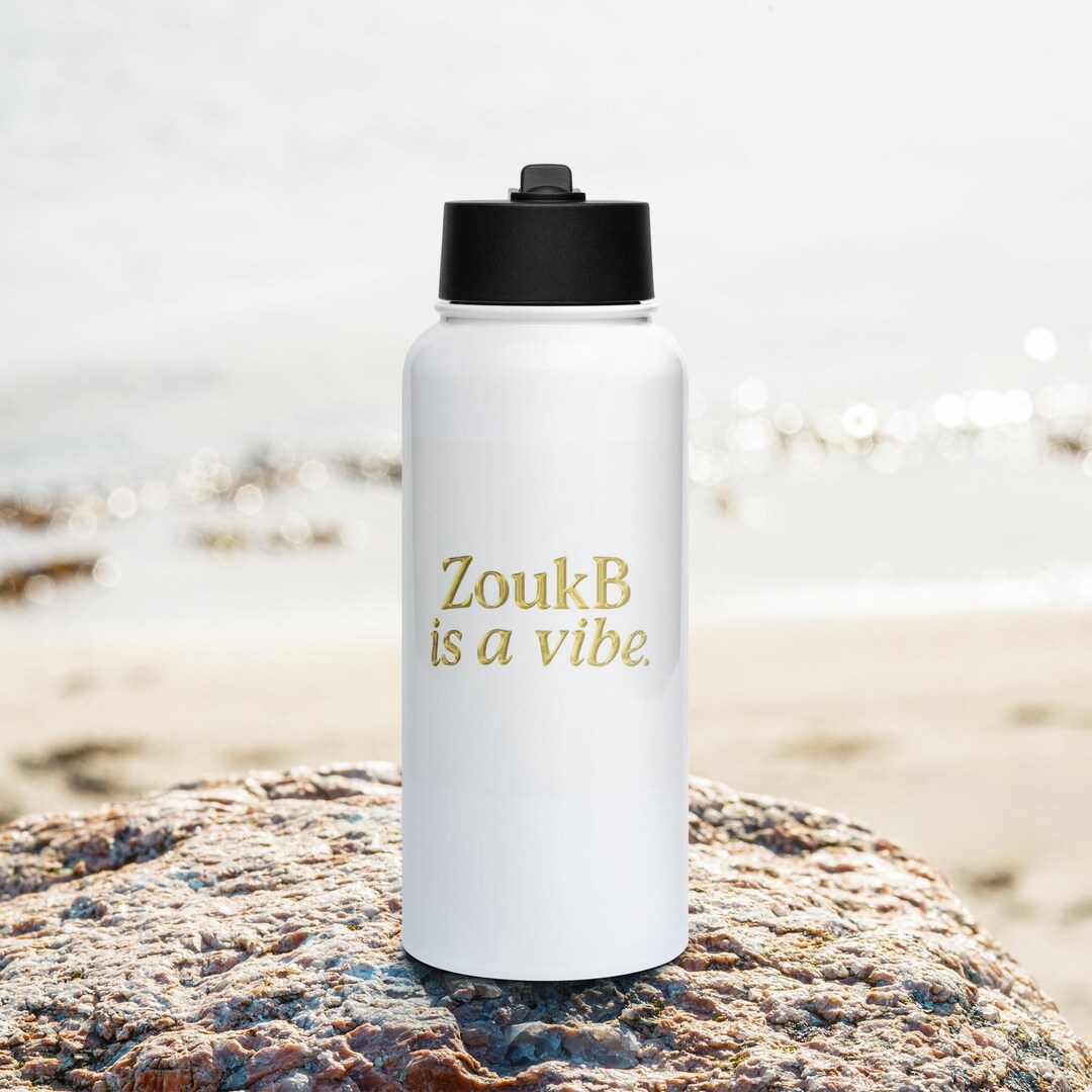 Zoukb Flow Water Bottle – 950ml Stainless Steel Sport Bottle With Straw ...