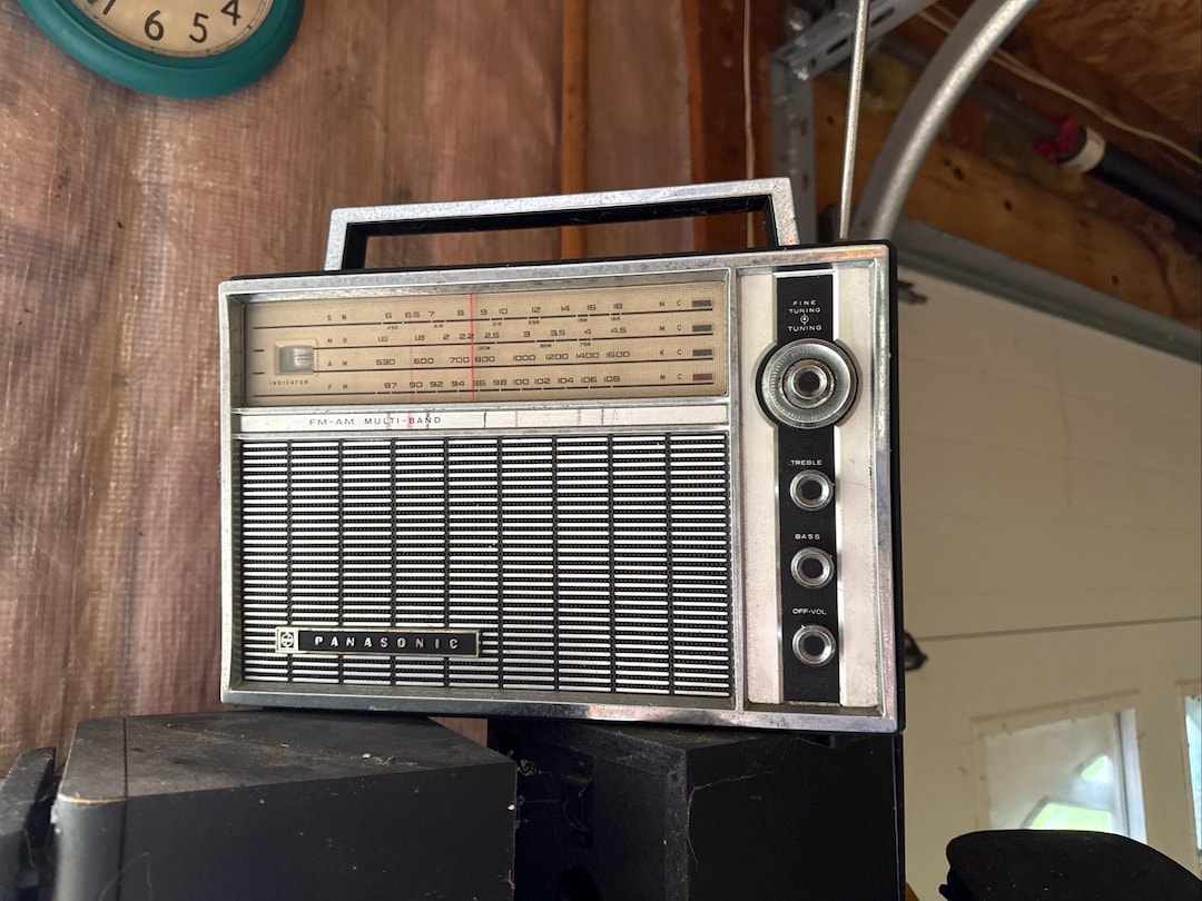 Vintage 1960s Panasonic RF-100 MA Am-fm Multi-band Radio – Mid Century ...