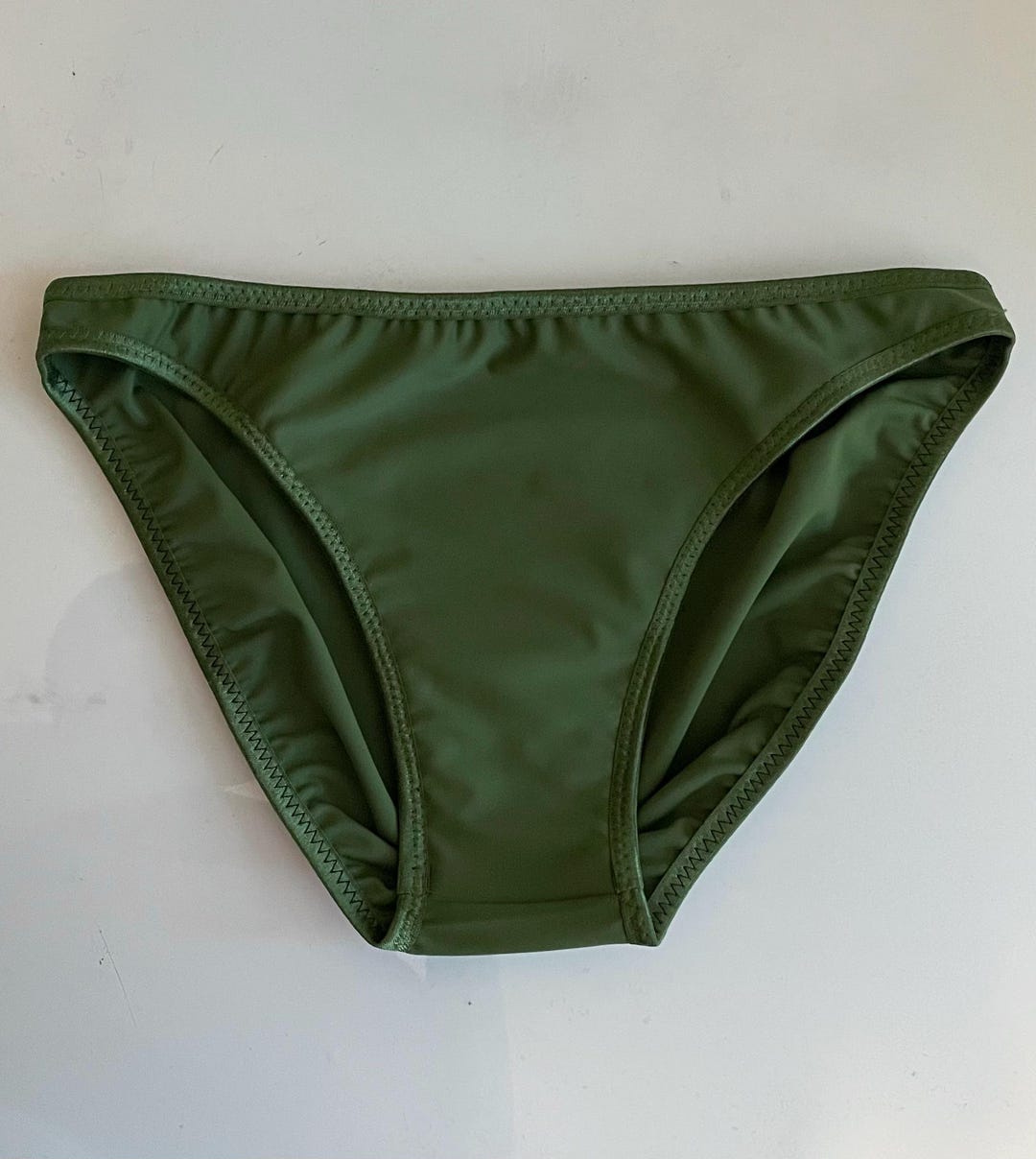 Leolines, LLC ™ Spandex Fabric Olive Green Panties Underwear/bra Made ...