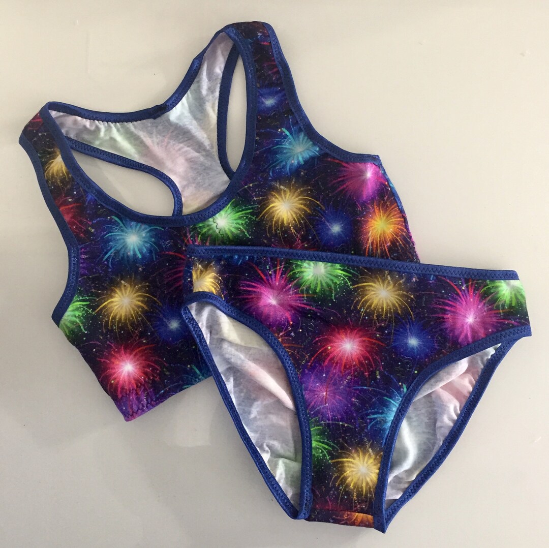 Leolines LLC ™ 15% OFF COTTON Fireworks Print Underwear Made - Etsy