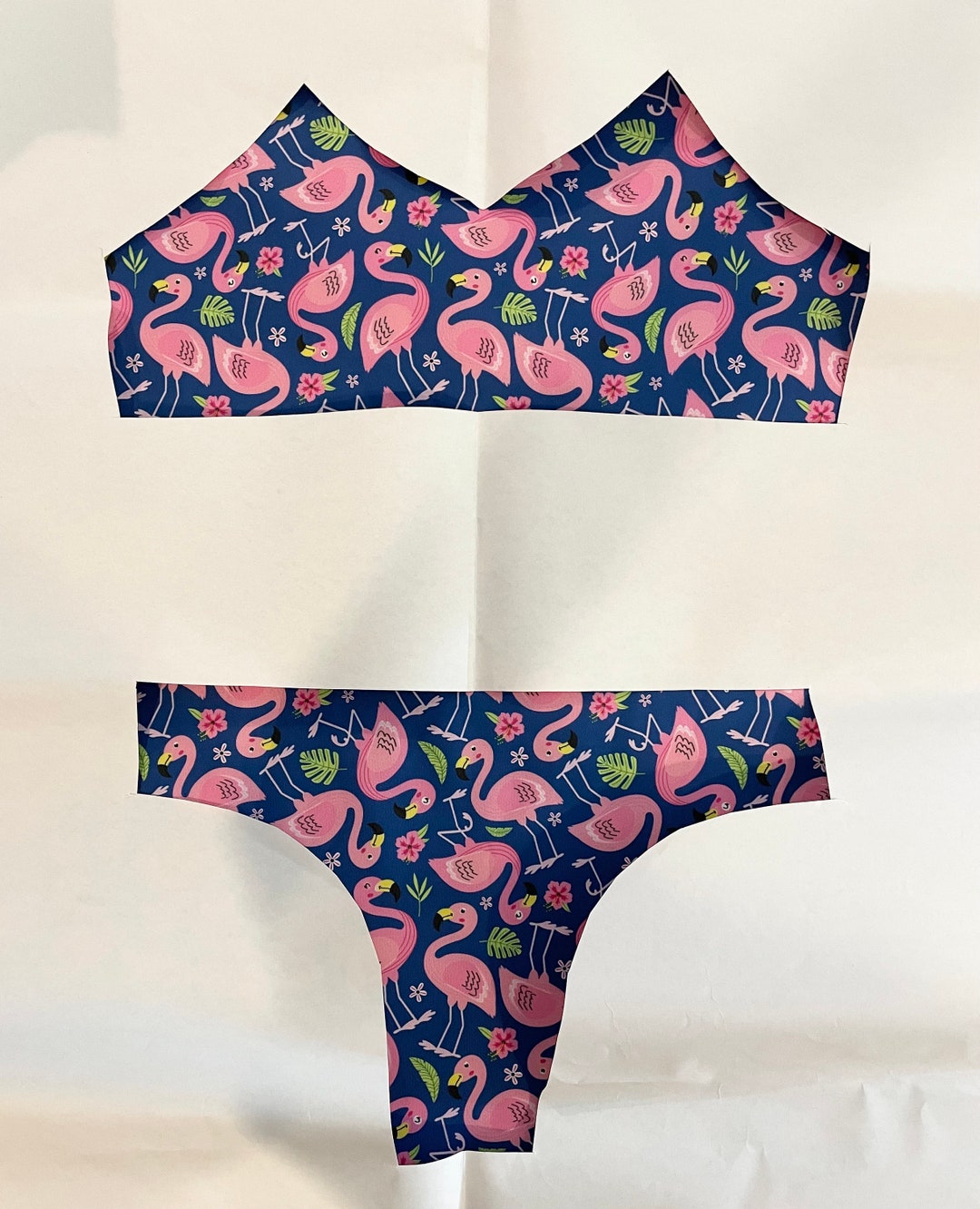 Leolines, LLC ™ Pink Flamingos 2-piece Bathing Suit Made for ...