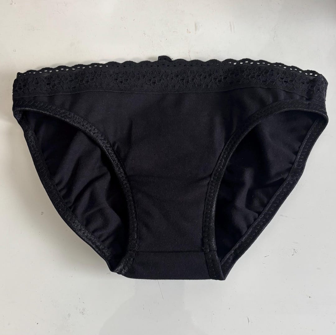 Leolines, LLC ™ Child Size C8 Bikini - COTTON Black With Black Lace ...
