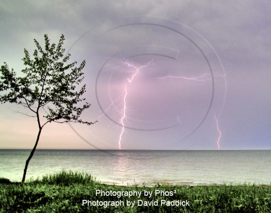 Lake Erie Light Show Fine Art Photograph - Etsy