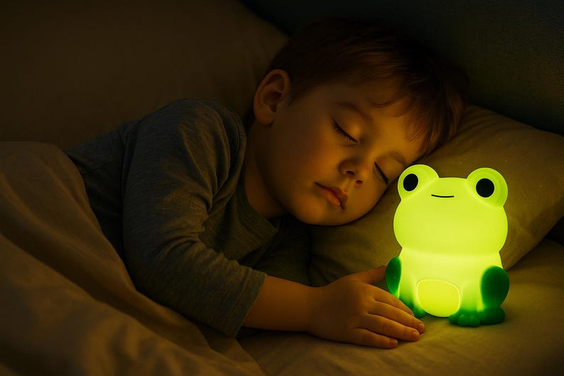 Night Lamp for Kids Frog - Etsy