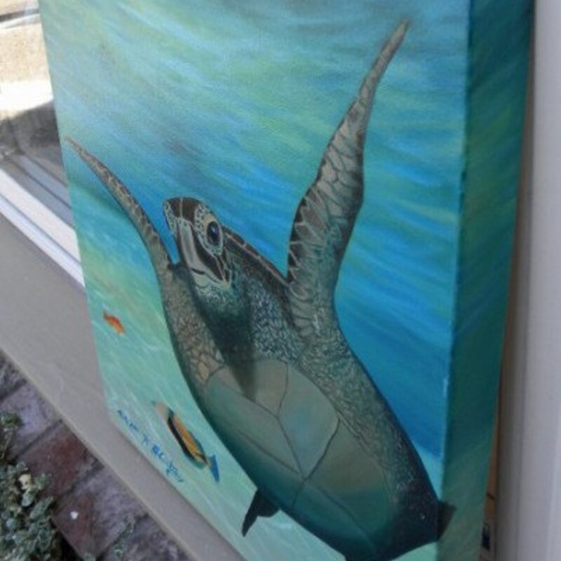 Honu Painting - Etsy