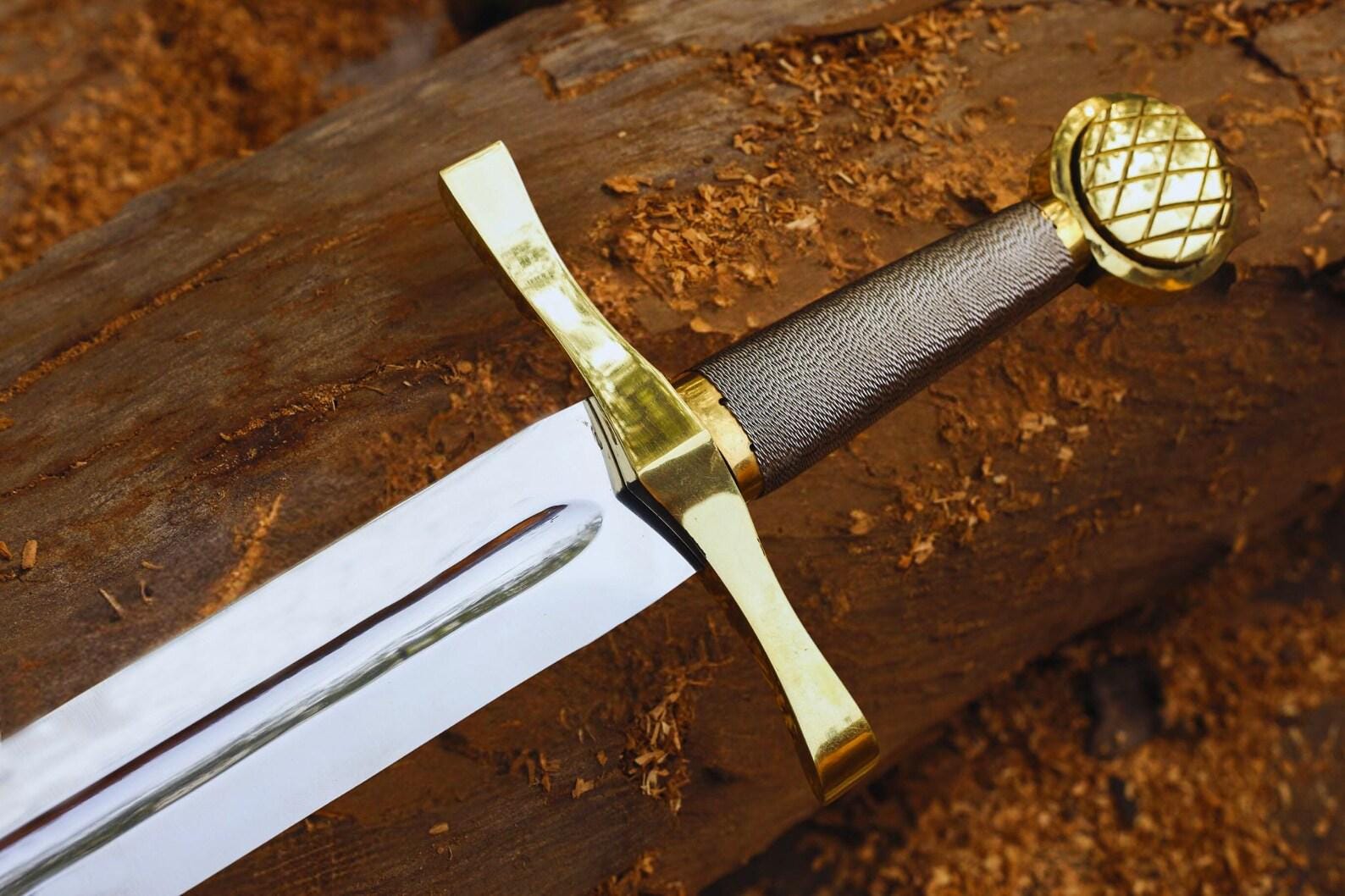 Hand-forged Excalibur Inspired Sword – Medieval Replica King Sword With ...